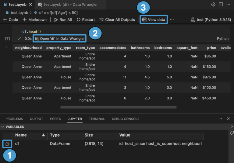 Announcing Data Wrangler: Code-centric viewing and cleaning of tabular data in Visual Studio ...